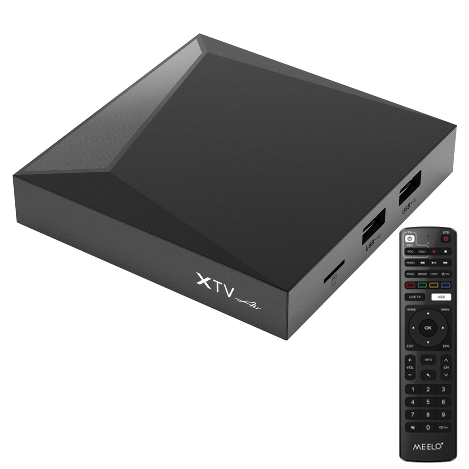 XTV Air HD 4K Android TV Box 2GB+16GB Network Set Top Box with Infrare ...