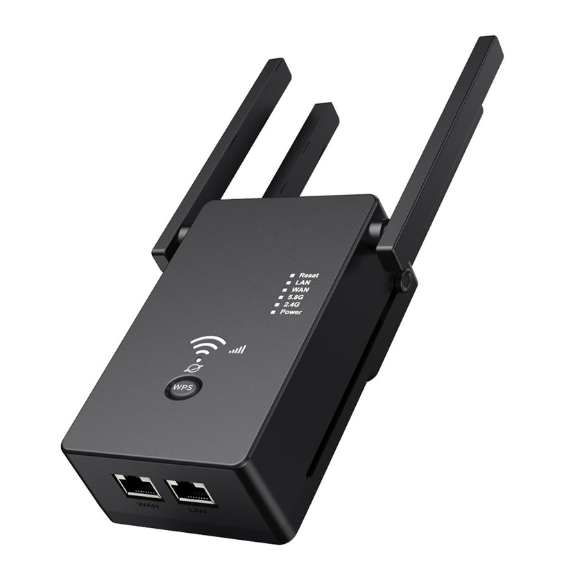 U6 1200m Wireless Router Network Extender Wi-Fi Repeater with External ...