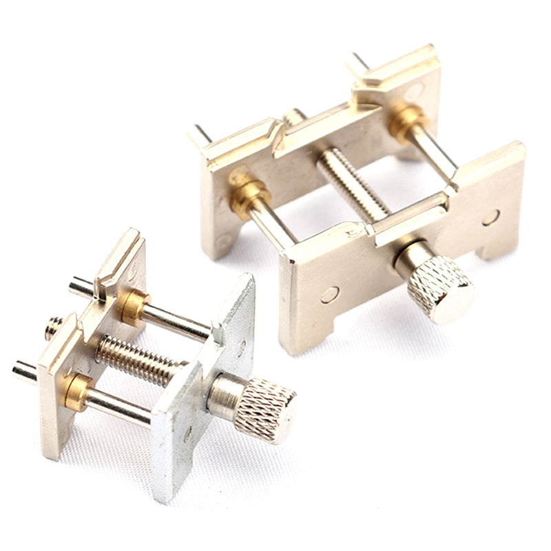 Reversible Metal Watch Movement Holder Set Watchmaker Clamp Repair Too ...