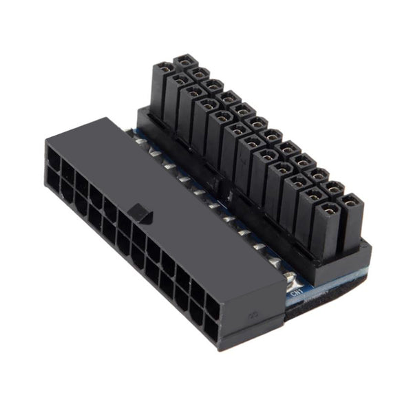 PH24 90 Degree 24 Pin to 24 Pin Power Connector ATX Plug Adapter for ...