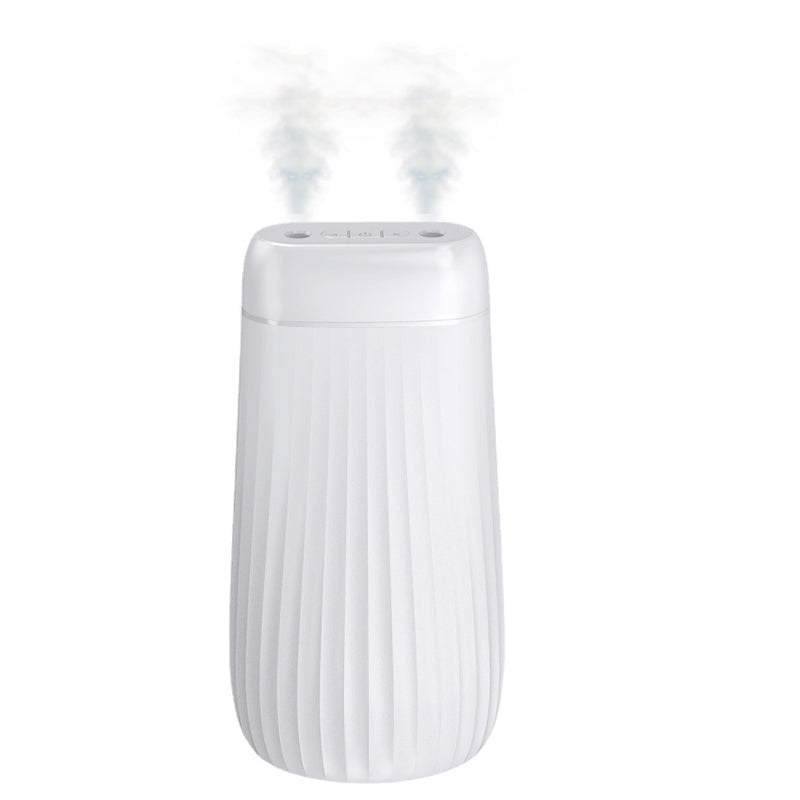 Mist Humidifier Plug-in 1000ml Dual Spouts Cold Spray LED Night Light