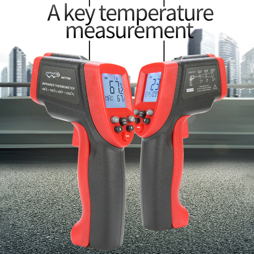 WT700 Handheld Infrared Thermometer Non-Contact Industrial Temp Meter