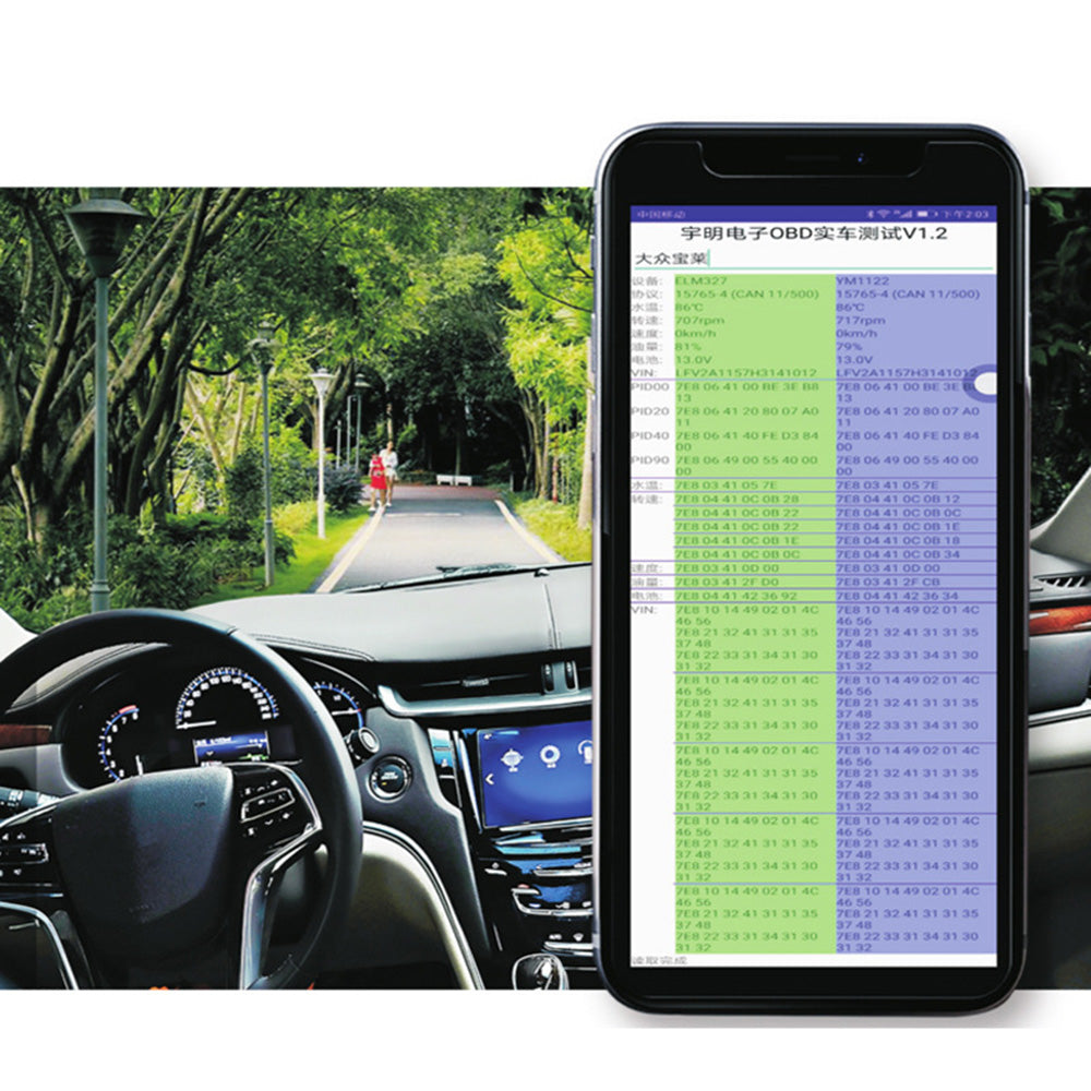 Ymiot B18 Wifi Obd2 Car Fault Scanner Obdii Vehicle Code Scan