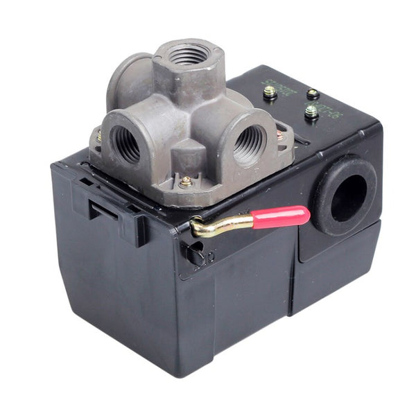 Air Compressor Pressure Switch Control Valve 120PSI 4-Port Unloader On ...