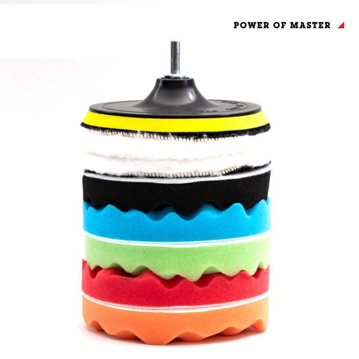 8Pcs Drill Polishing Pad 6 inch Buffing Pads Compound Automotive Polis ...