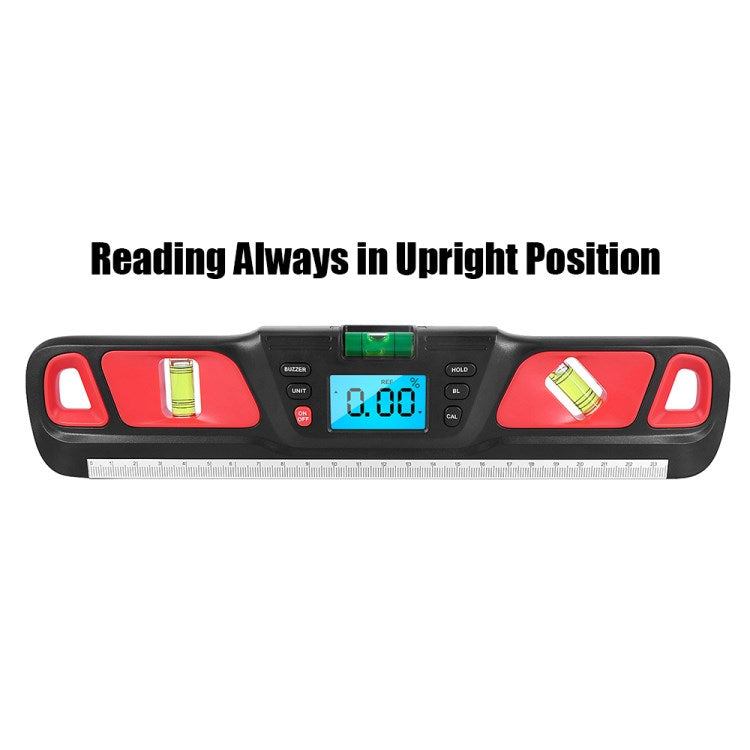 HW-200 Electric Level Angle Slope Scale Ruler Digital Spirit Level Inc ...