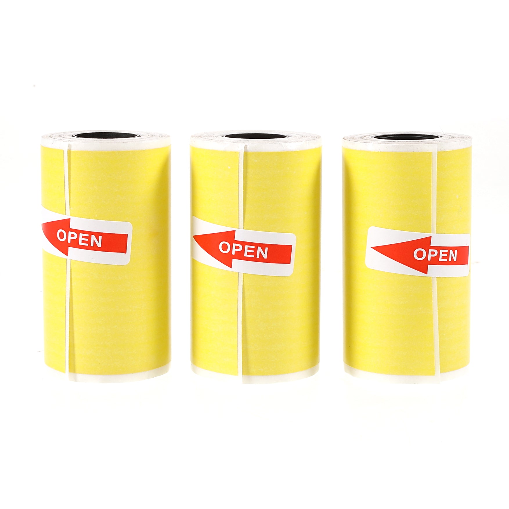 Self-adhesive Printable Color Sticker Paper Roll Direct Thermal Paper ...